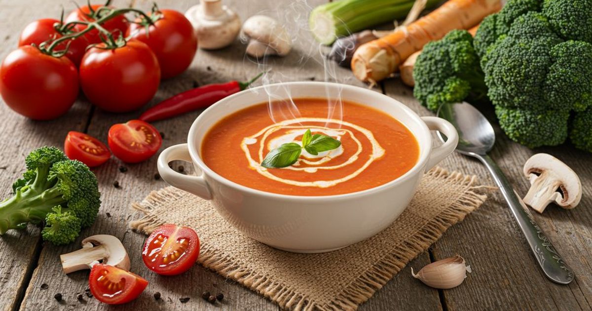 Soups that help fight free radical damage and the aging process