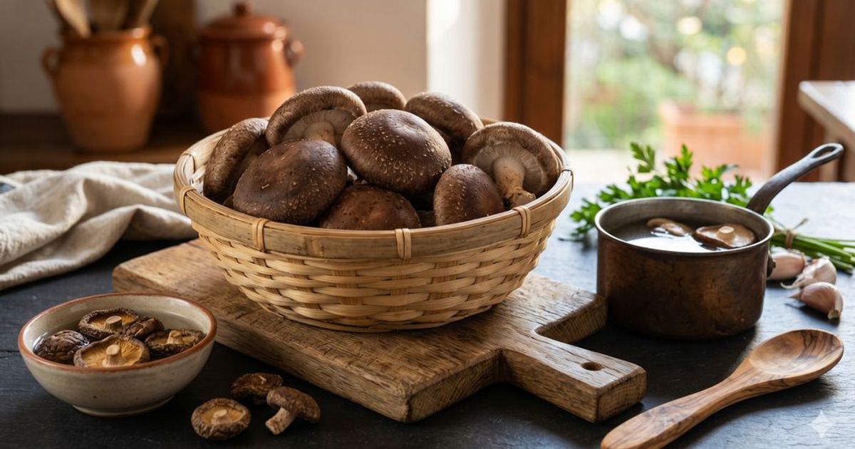 Funghi Shiitake: Proprietà Antinfiammatorie e Ricette Facili