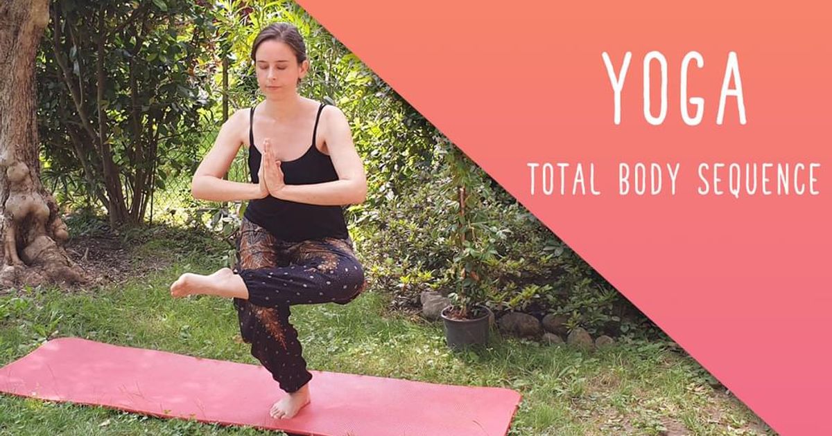 Yoga, total body sequence and mindful asanas